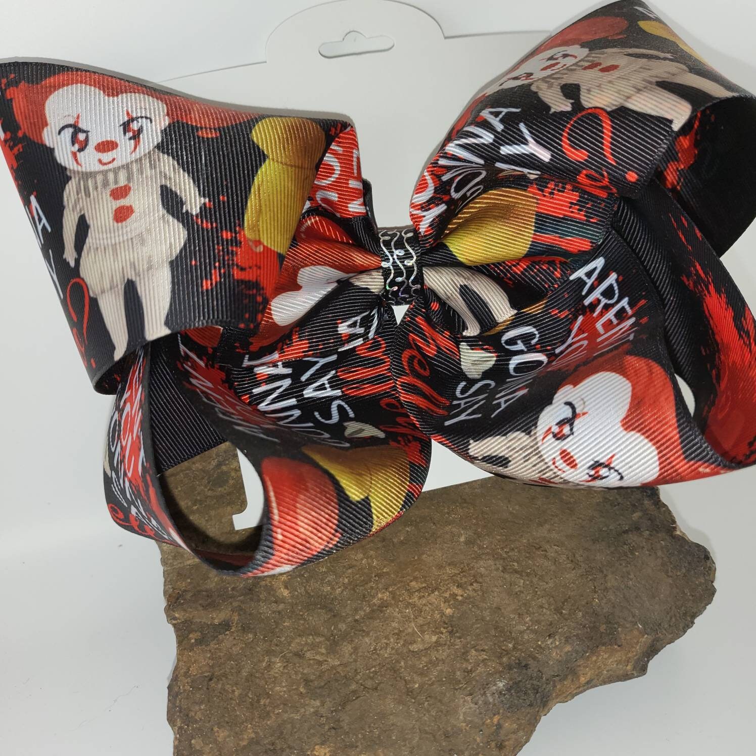 Scary Clown/horror/halloween/ribbon / 3 Inch / Hair Bows/ Usdr - Etsy
