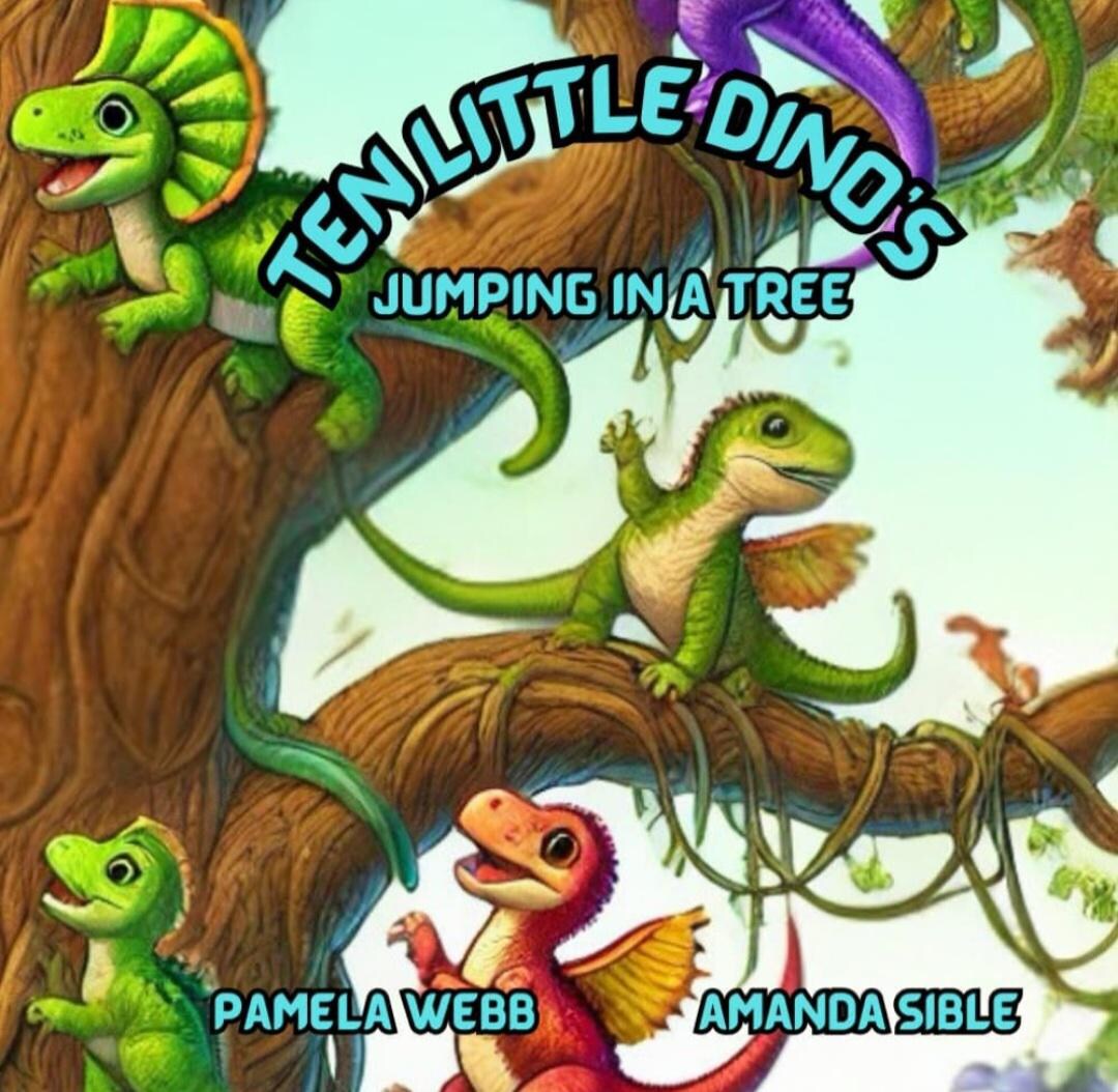 Ten Little Dinos Jumping in a Tree - Etsy