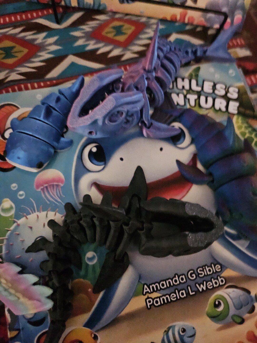 Shark /3d Printed/sensory/figures/color Shifting/ Decompression Toys ...