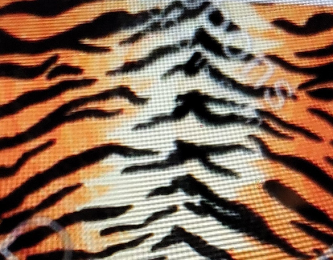 Tiger Stripe Ribbon / 3 Inch / Hair Bows/ Usdr/ribbon - Etsy