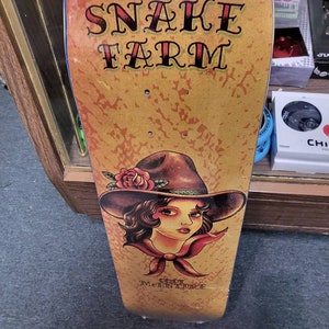 Snake Farm Deck/skateboard Deck/dragon Deck/deck - Etsy