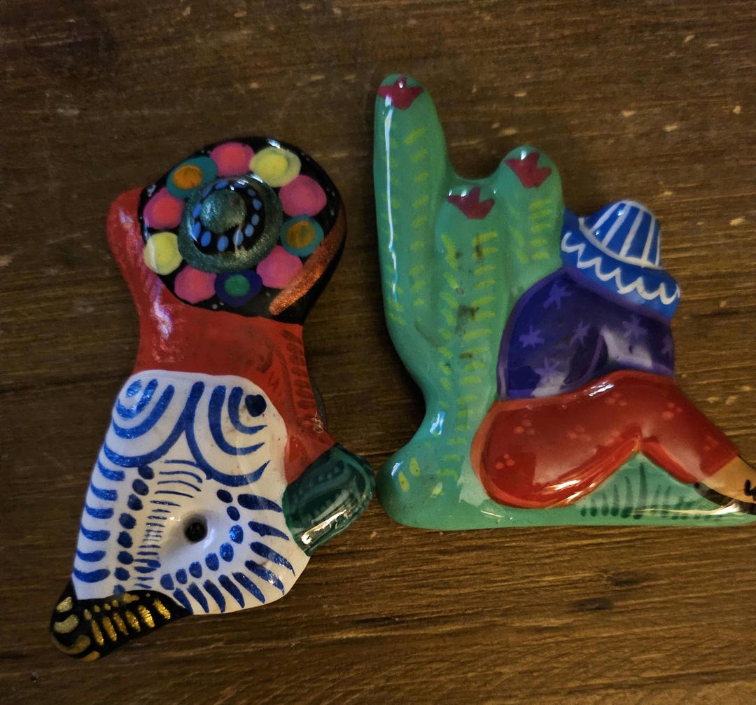 Talavera Magnets/frig Magnets/pottery/mexico/ - Etsy