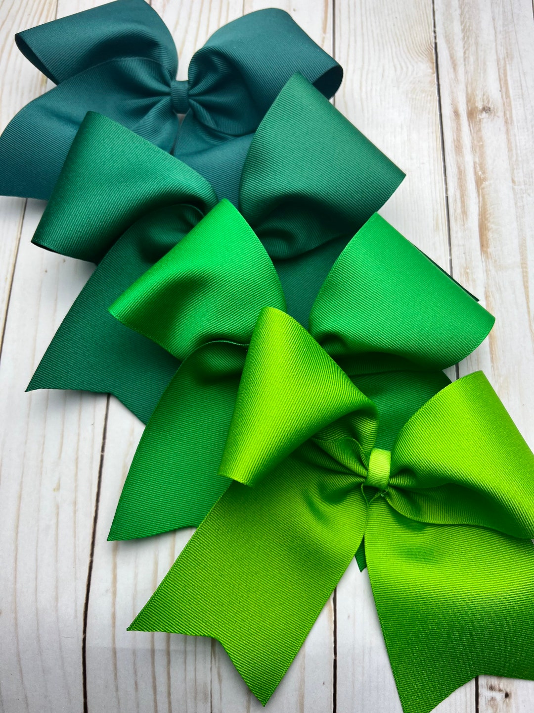 Solid Cheer Bows/ Cheer Bows/ Hair Bows / Solids / Girl Bows - Etsy