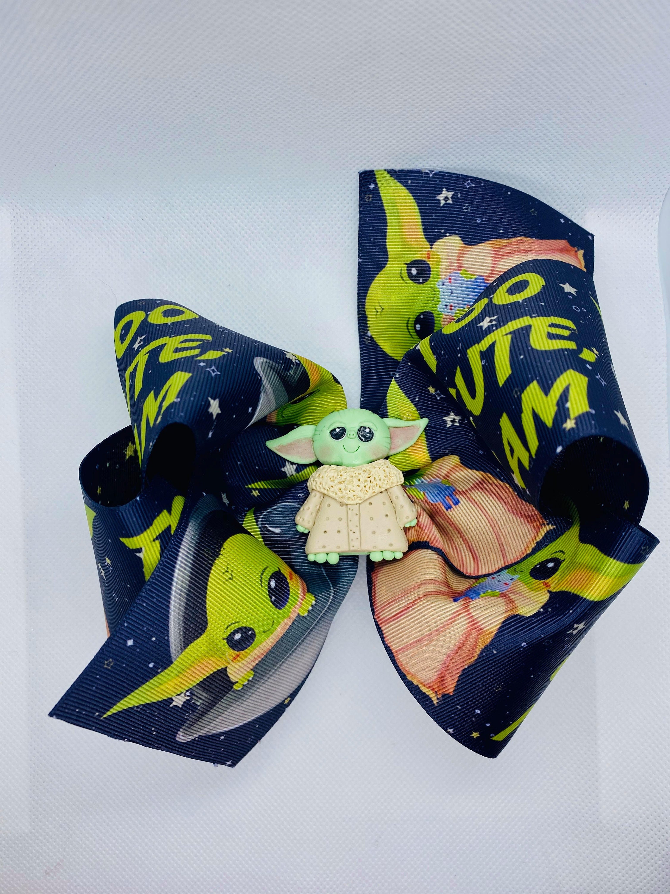 Baby Alien/ Boutique Bow/ Cheer Bow/ Space Baby/ Star - Etsy