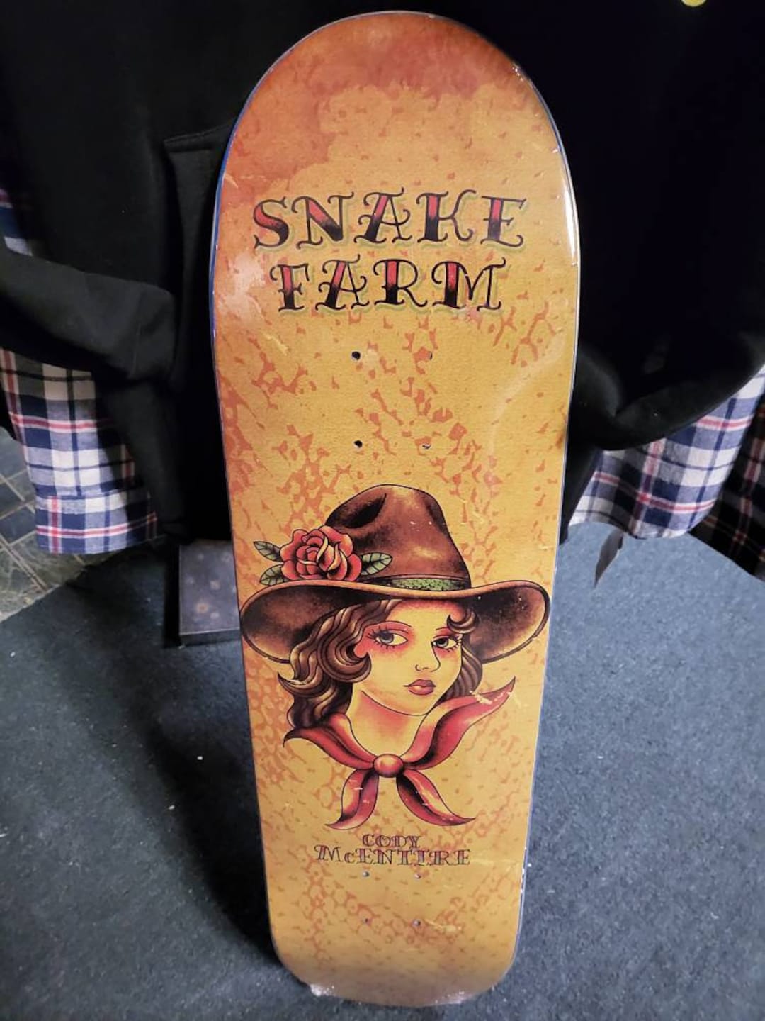Snake Farm Deck/skateboard Deck/dragon Deck/deck - Etsy
