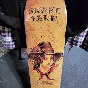 Snake Farm Deck/skateboard Deck/dragon Deck/deck - Etsy
