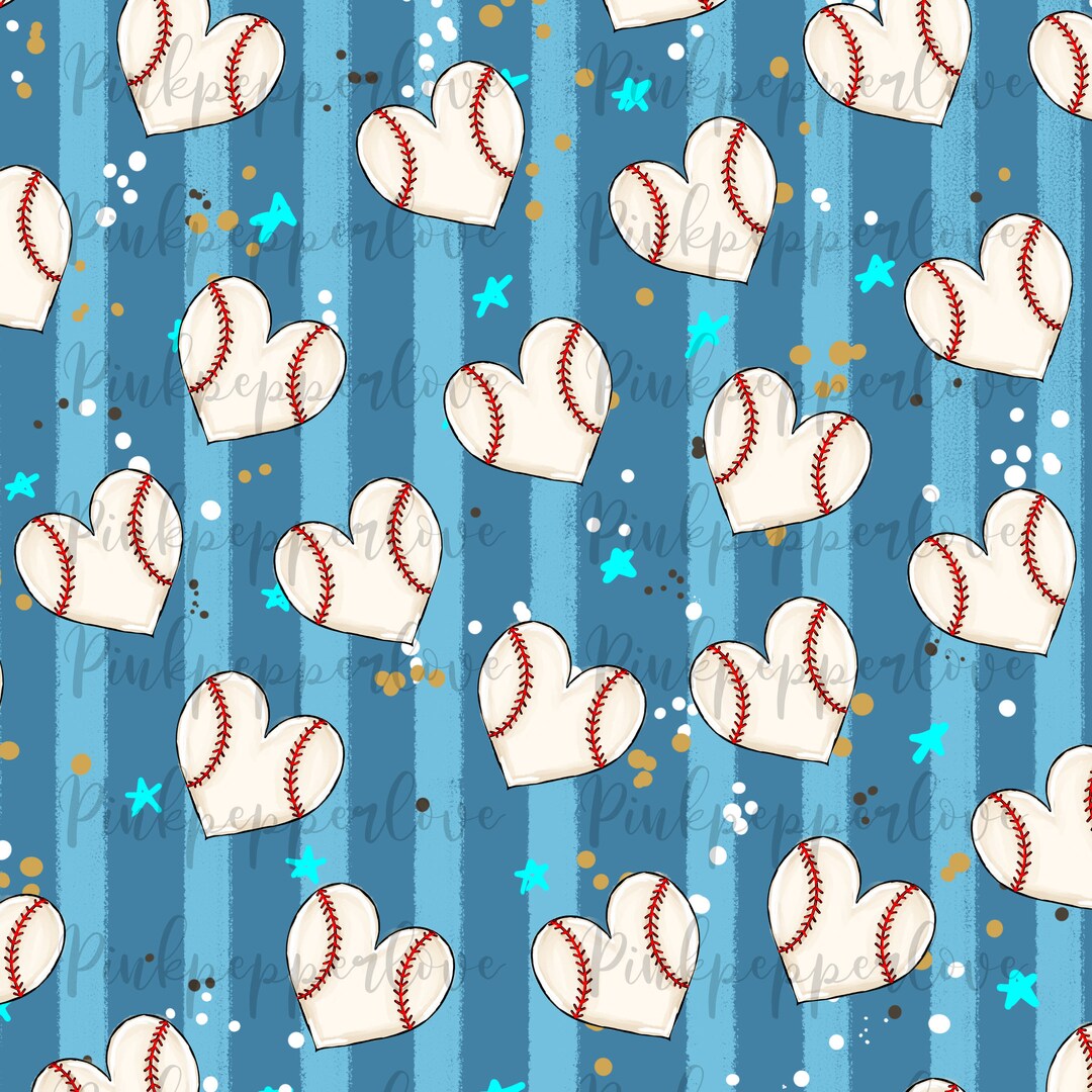 Baseball Digital Paper, Baseball Png, Modello Senza Cuciture ...