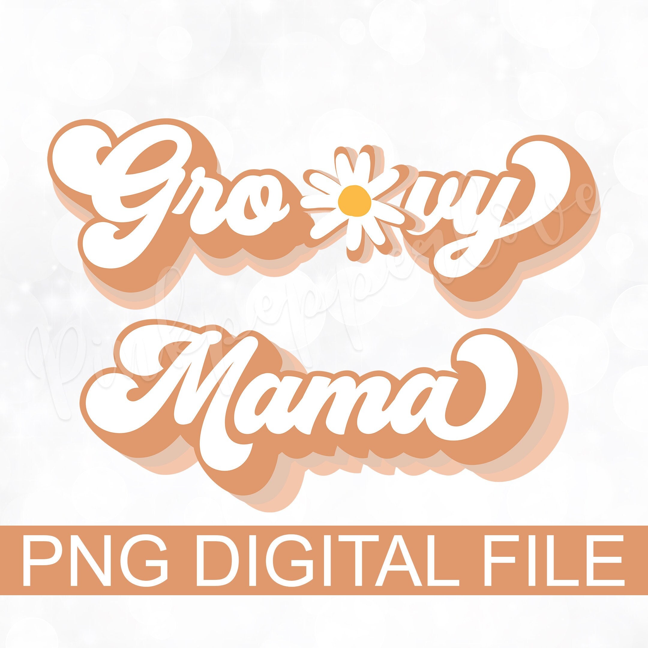 Groovy Mom Png Retro Png One Groovy Sublimation One Groovy - Etsy