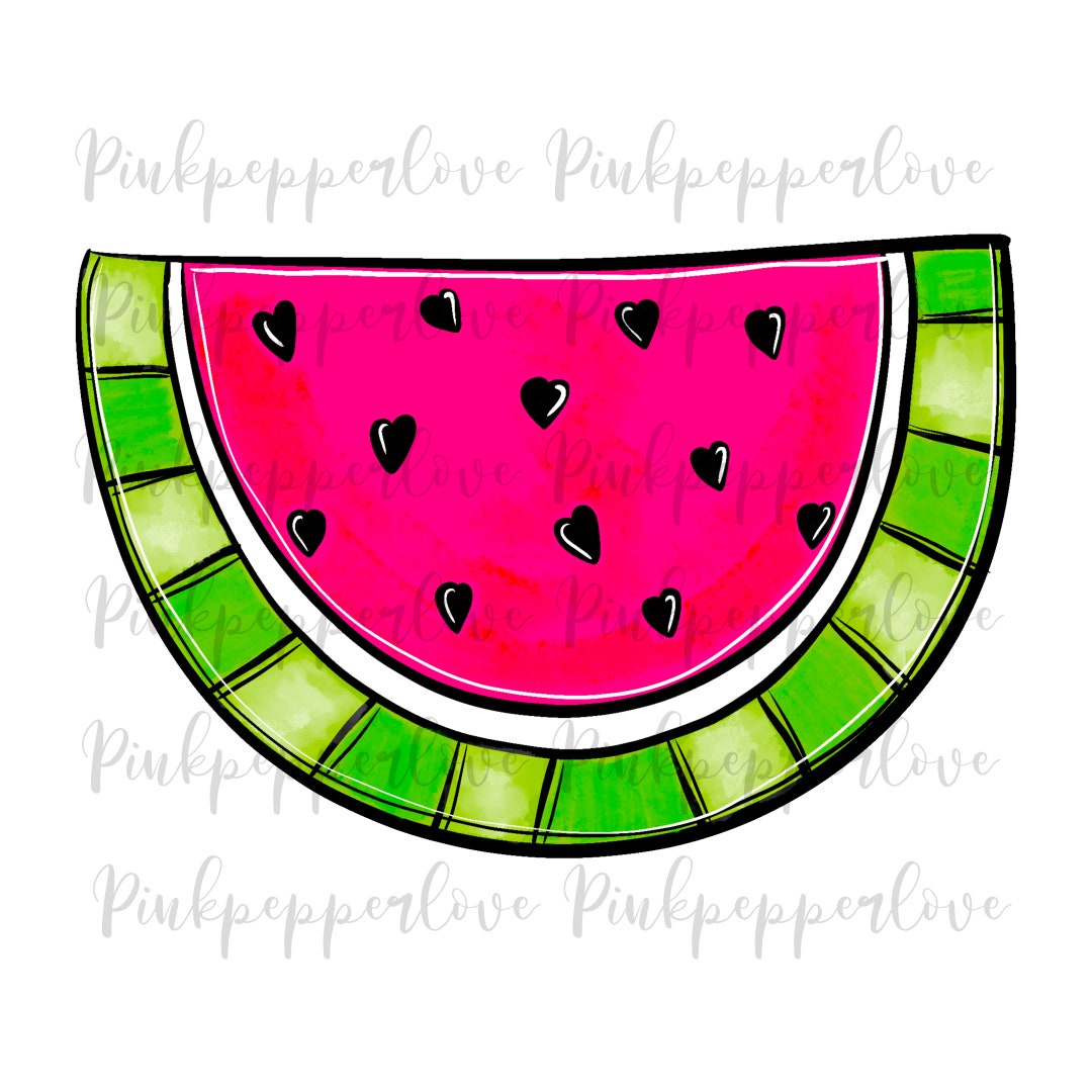 Watermelon Png, Sublimation Watermelon, Summer Png, Fruit Png ...