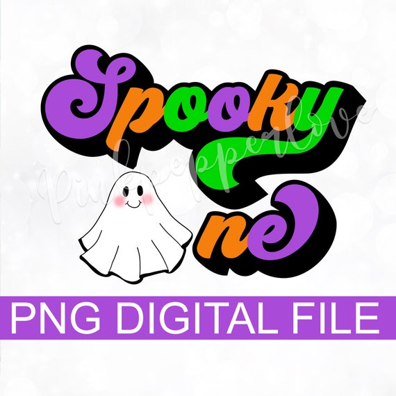 Spooky One Png Spooky Season Halloween Png Retro Png Fall - Etsy