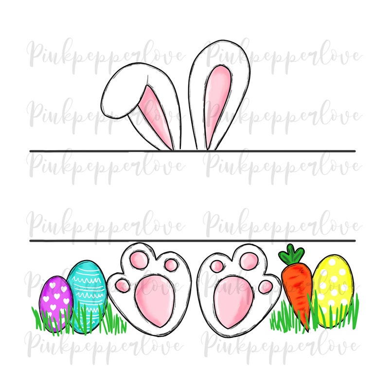 Easter Border - Etsy