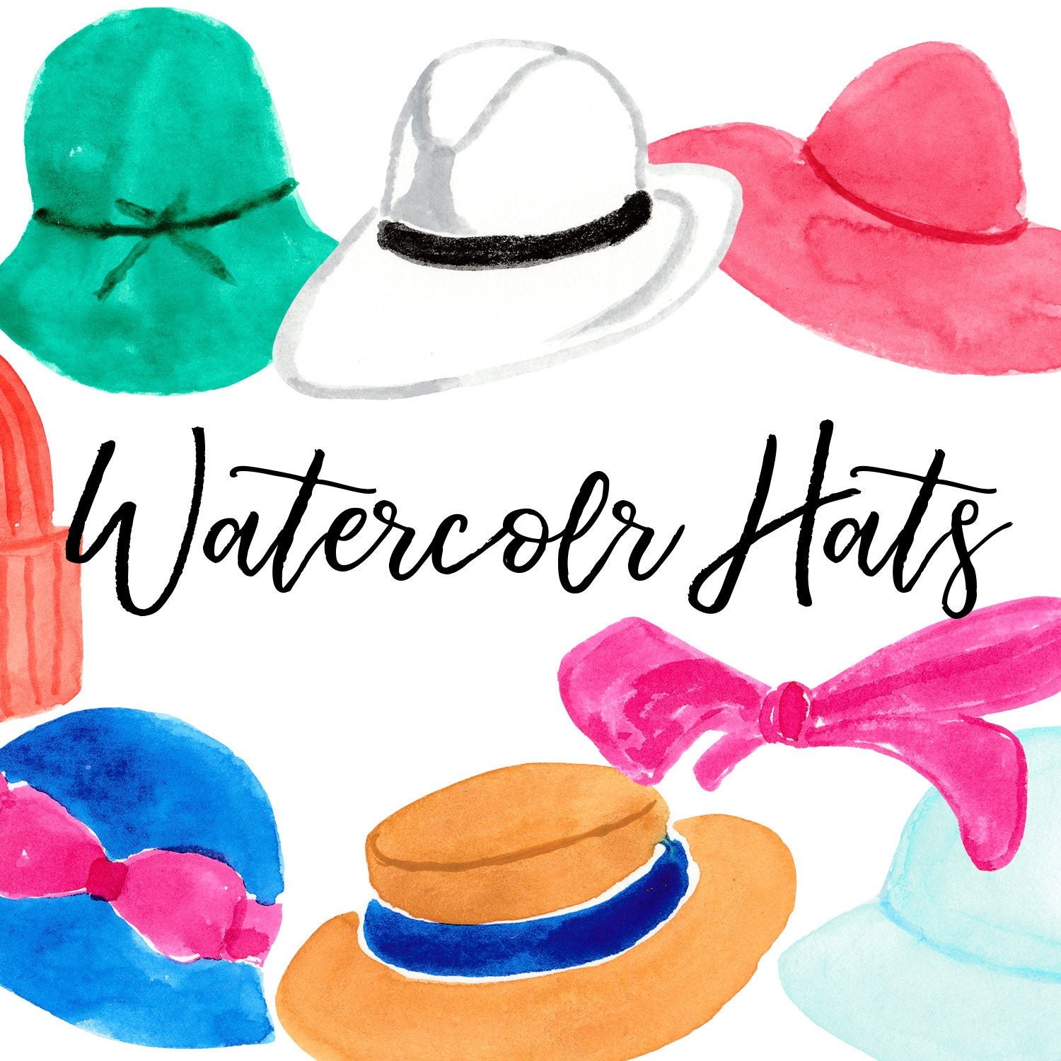 Sun Hats Clip Art