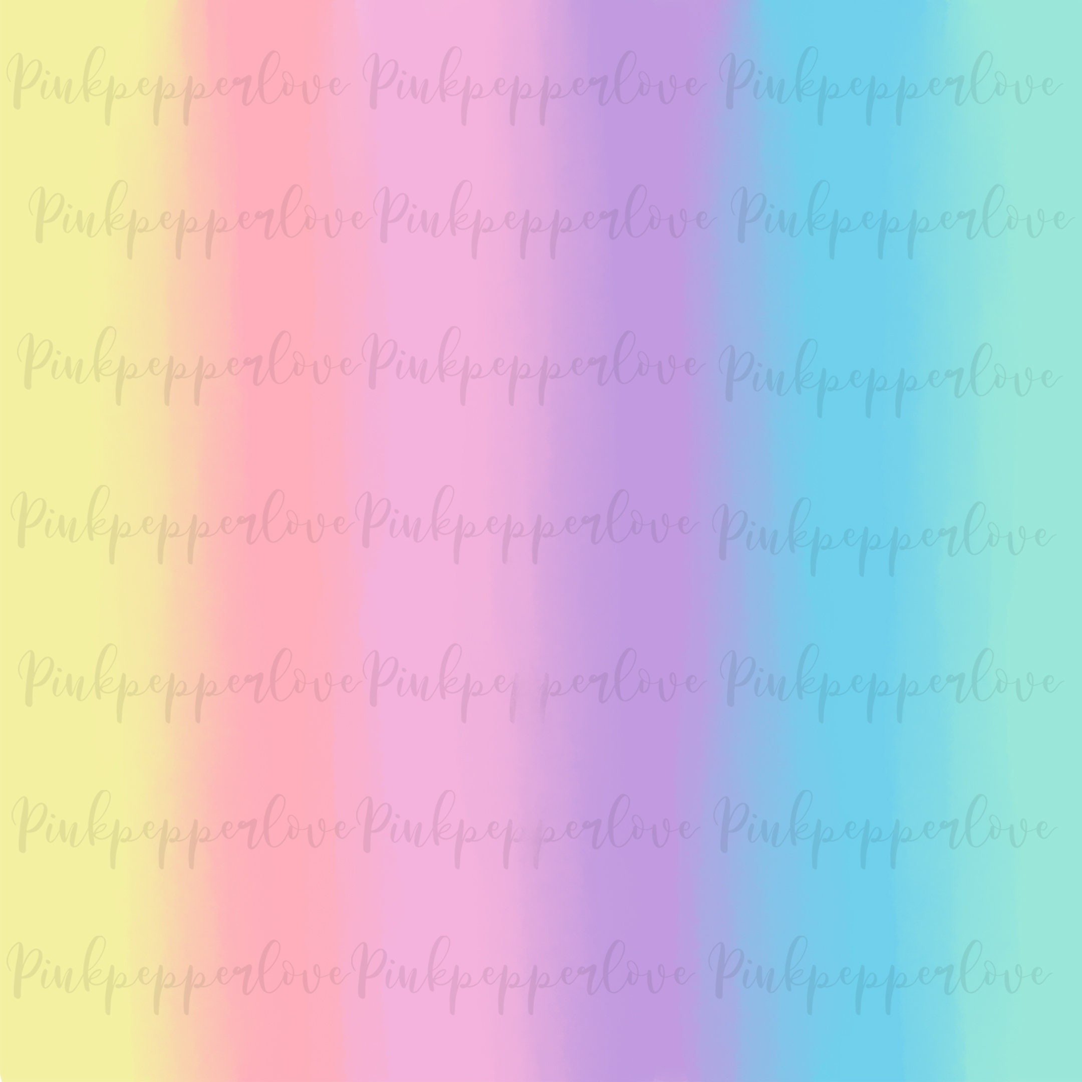 Rainbow Digital Paper Rainbow Png Scrapbook Hand Painted | Etsy