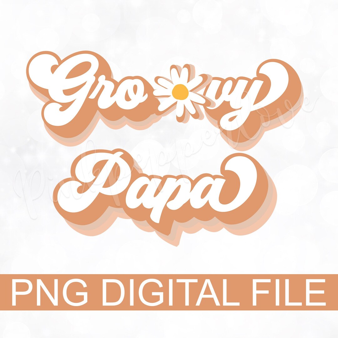 Groovy Dad Png, Retro Png, One Groovy Sublimation, One Groovy Birthday ...
