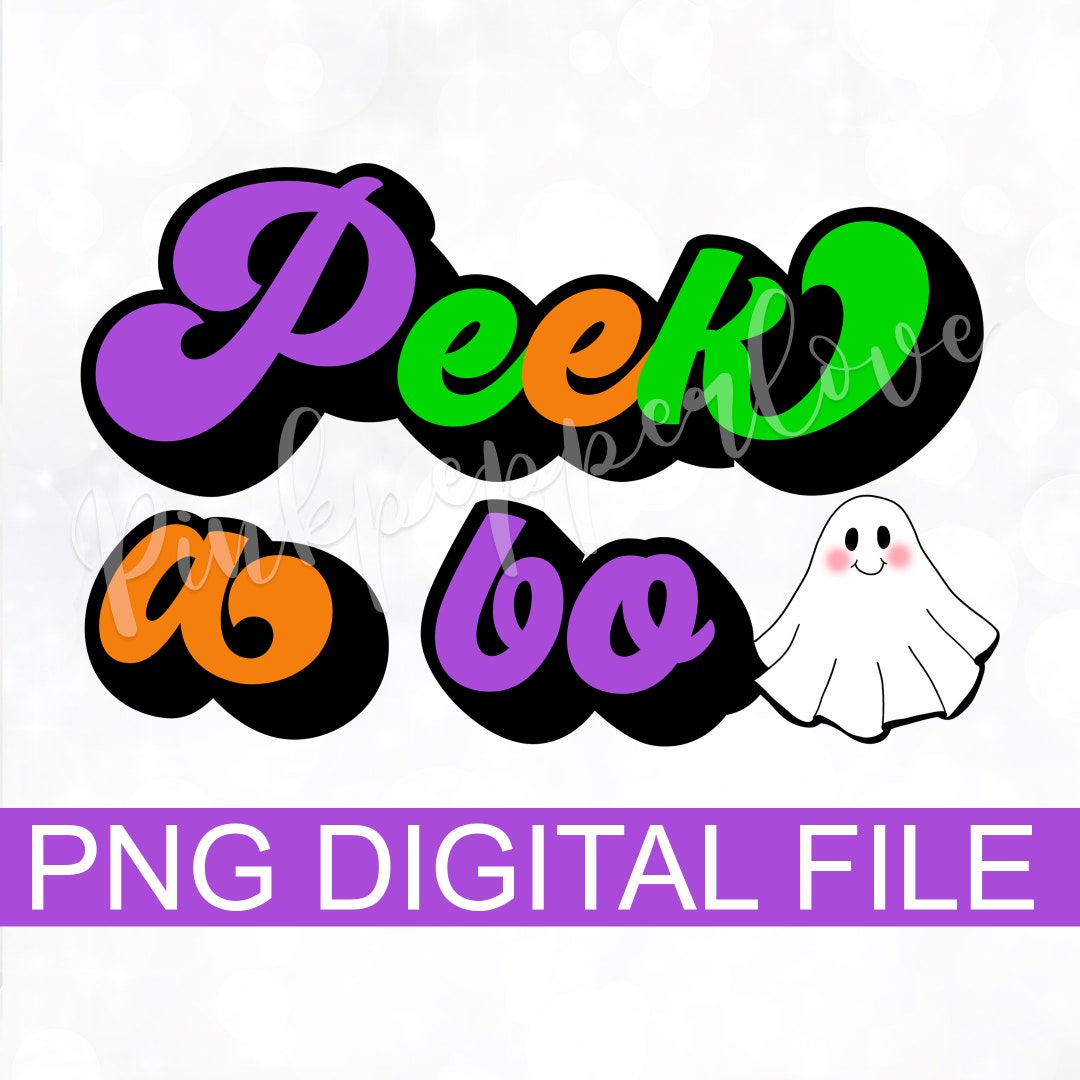 Peek a Boo Png, Spooky Season, Halloween Png, Fall Png, Creepy Png ...