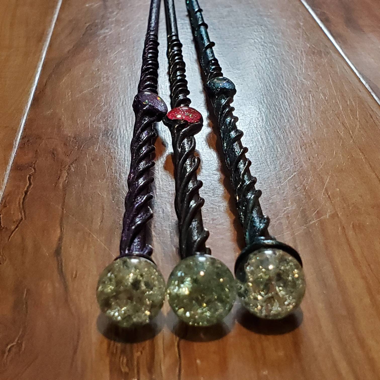 Witch wand wizard wand magic wand sparkly wand Wiccan | Etsy