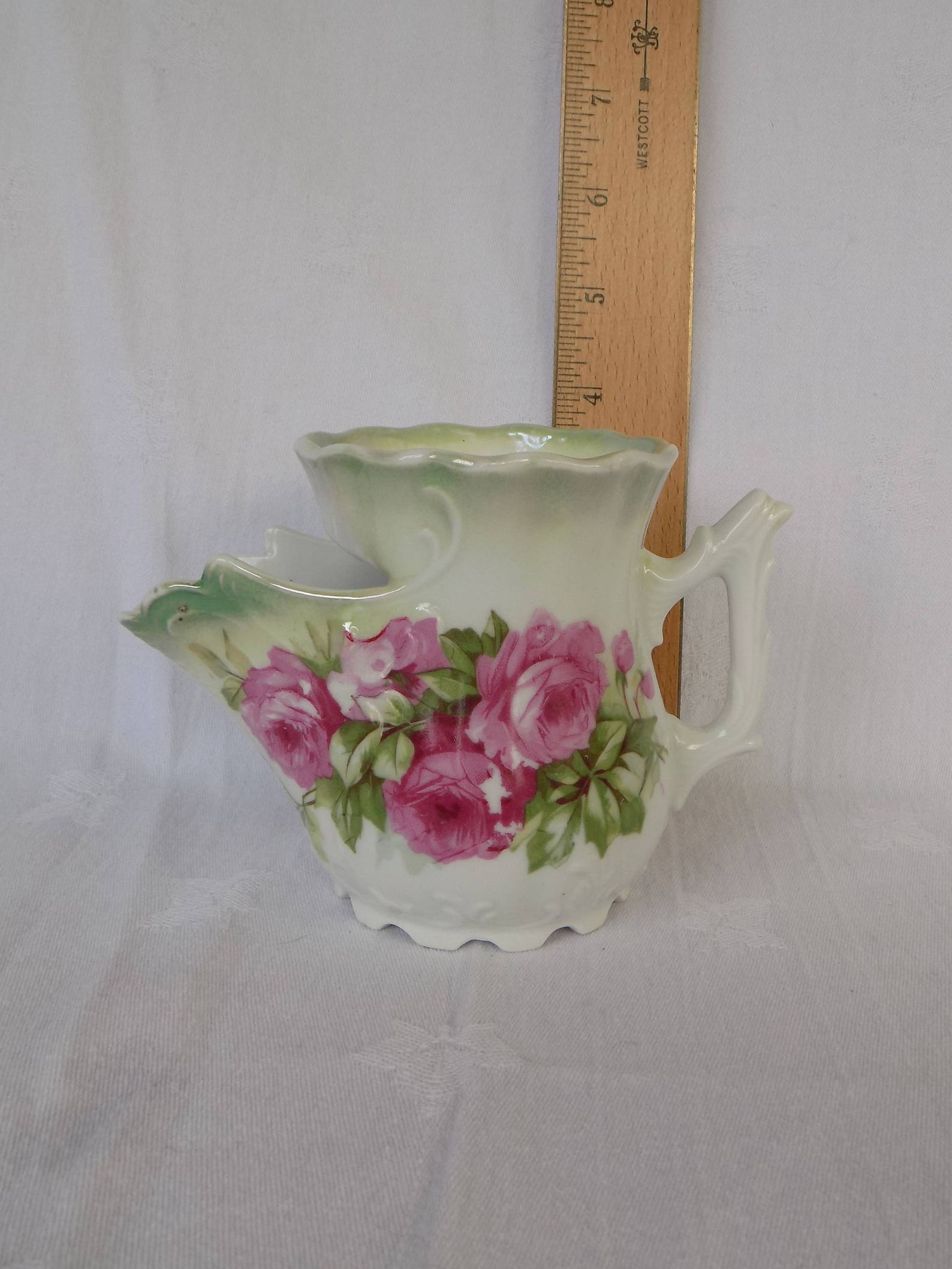 Antique Shaving Scuttle Mug Roses Three Crown China Germany - Etsy Canada