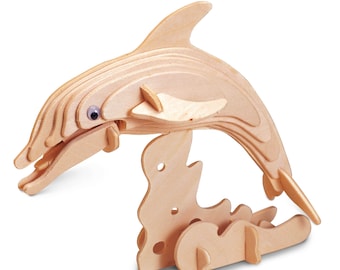 Dolphin 3d Puzzle | Etsy