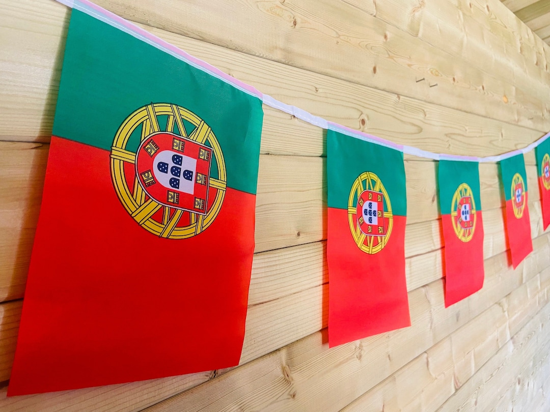 Portugal Portuguese National Flag Bunting, Traditional Style Ideal for ...