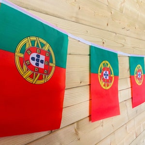 Portugal Portuguese National Flag Bunting, Traditional Style Ideal for ...
