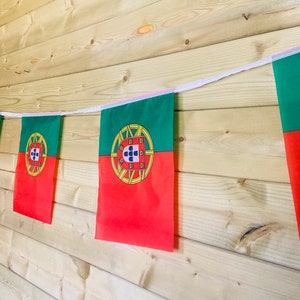 Portugal Portuguese National Flag Bunting, Traditional Style Ideal for ...