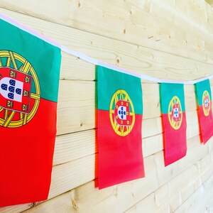 Portugal Portuguese National Flag Bunting, Traditional Style Ideal for ...