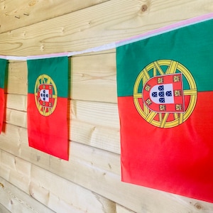 Portugal Portuguese National Flag Bunting, Traditional Style Ideal for ...