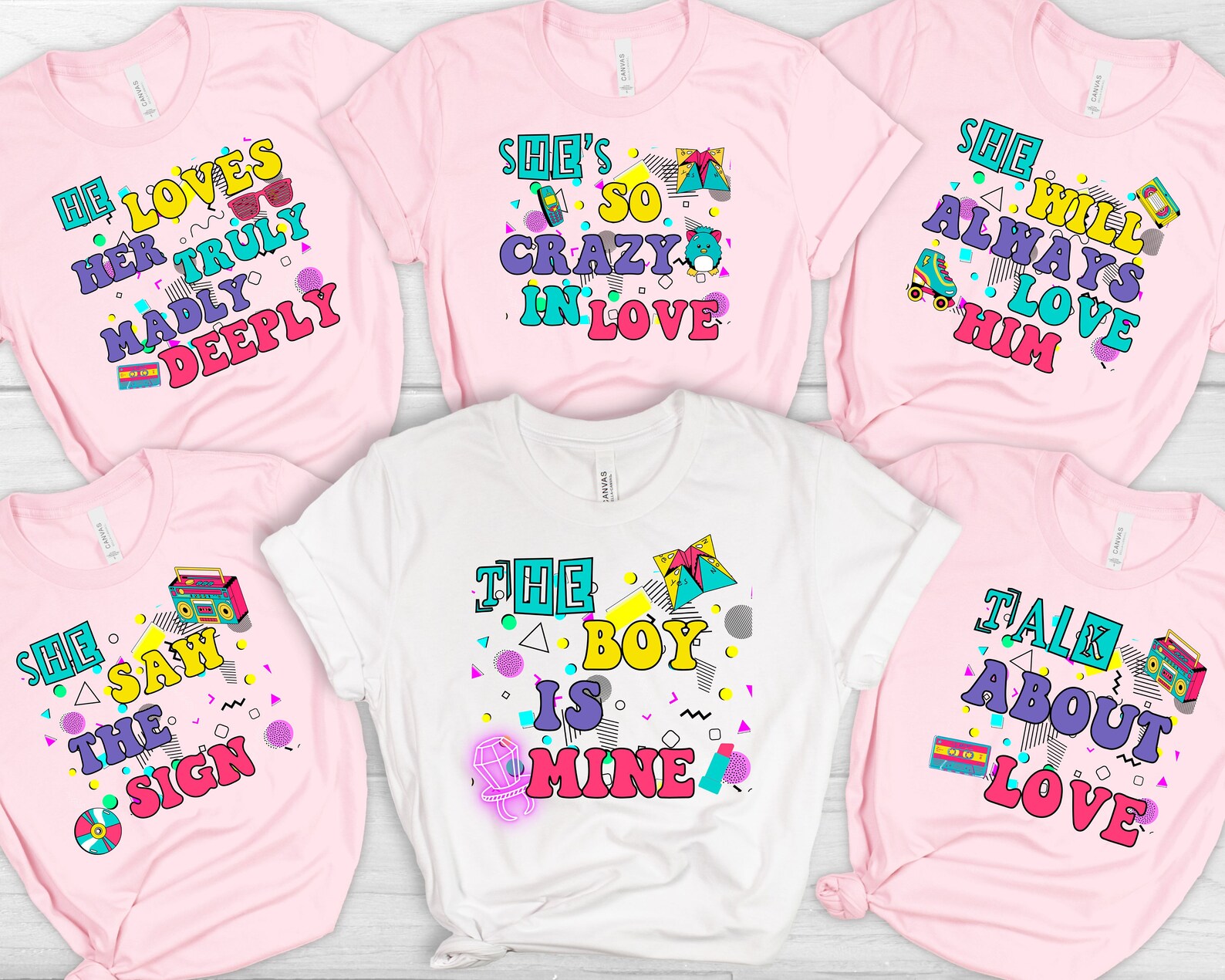 Bachelorette Party Shirts, 90s Bachelorette Shirt, Retro Lyrics ...