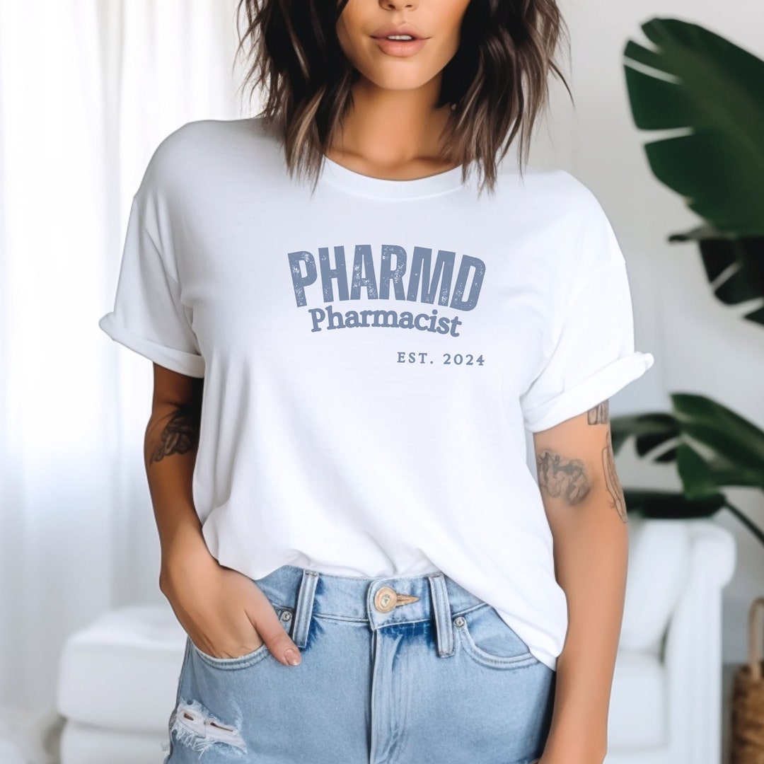 PHARMD Tee, Doctor of Pharmacy Shirt, Pharmacist Gift, Pharmacist Shirt ...