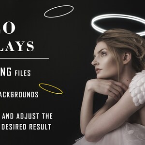 HALO Overlays | Clip Art PNG Files | Set of 8 | Transparent ...