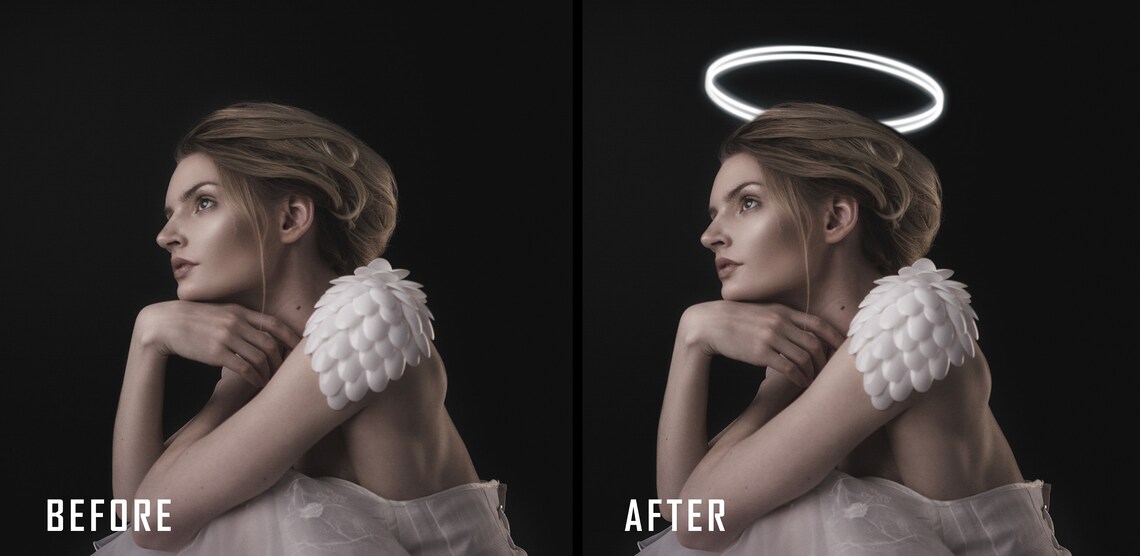 HALO Overlays | Clip Art PNG Files | Set of 8 | Transparent ...