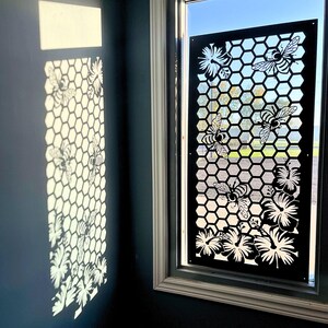 Metal Privacy Screen, Decorative Panel, Outdoor Garden Fence, Art ...