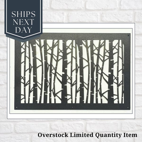 Birch Privacy Screen - Etsy