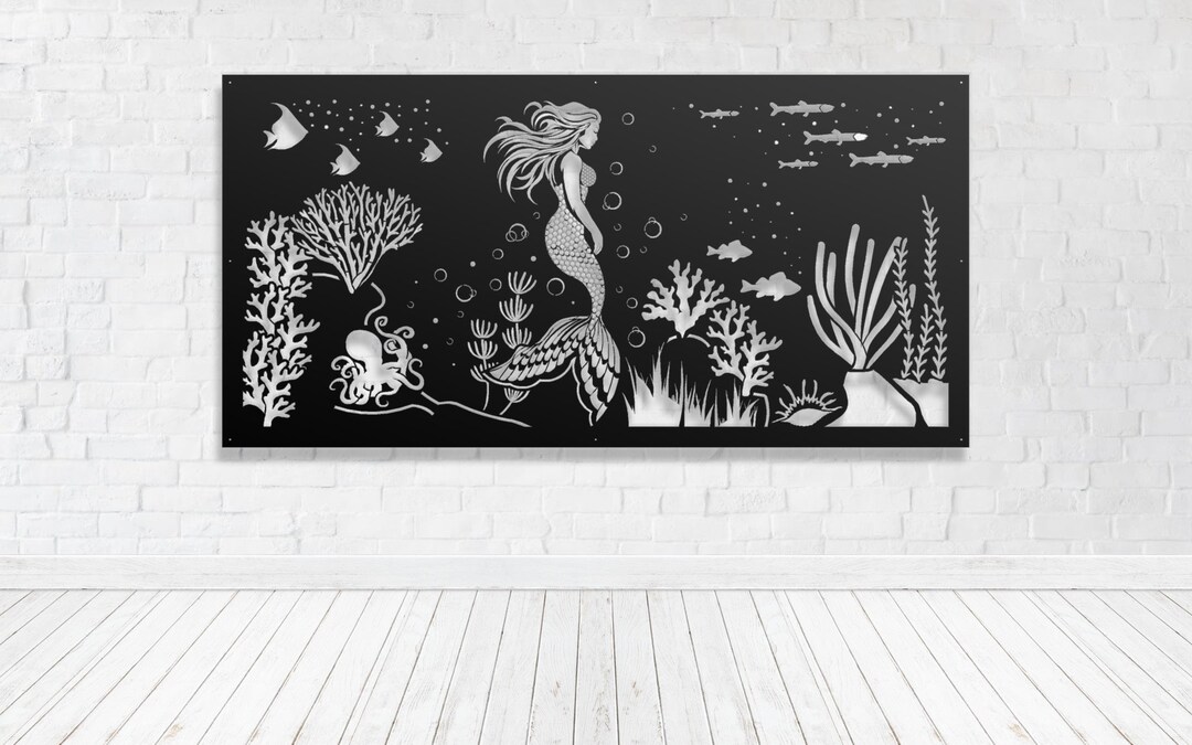 Decorative Panel Privacy Screen Metal Garden Home Art Fence Decor Room ...