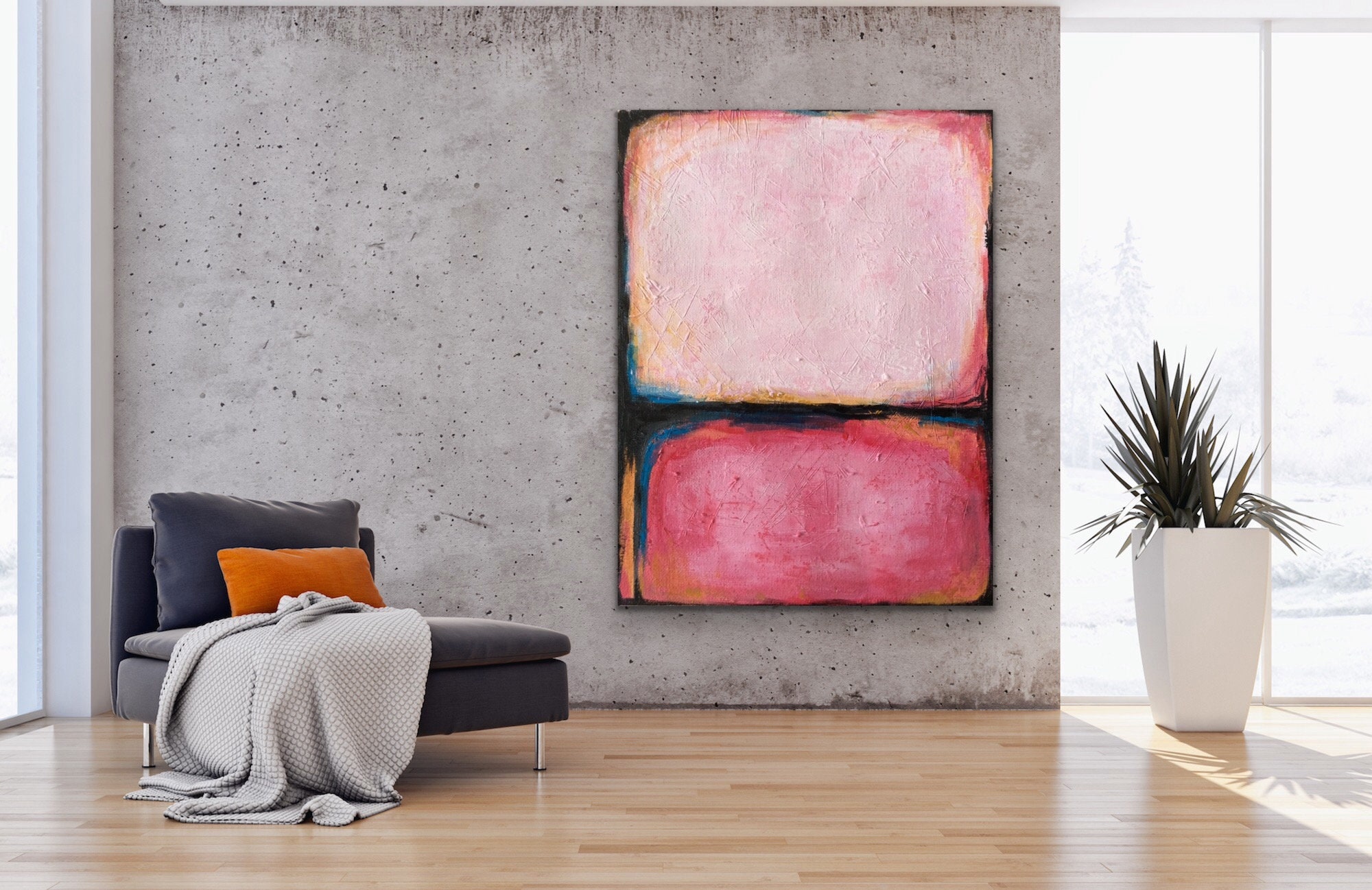 Extra Large Abstract Painting, Large Original Abstract Painting, Large ...