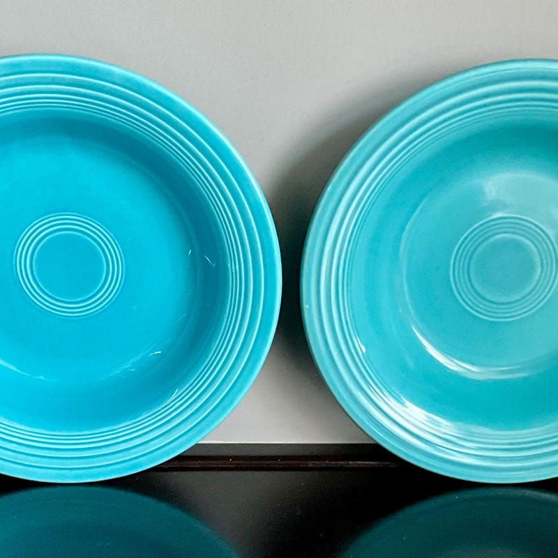 Large Rim Soup Bowls Blue - Etsy