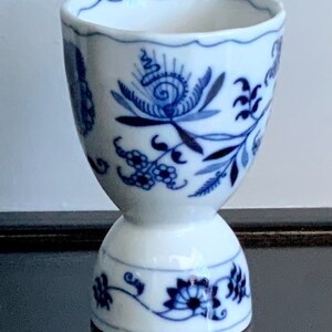 Blue Danube Double Egg Cup Free Shipping - Etsy