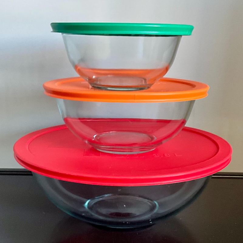 323 Pyrex Clear Bowl - Etsy