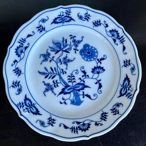 Set of 3 Blue Danube Bread & Butter Plates Free Shipping - Etsy