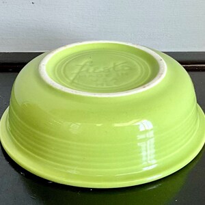 Vintage 4 3/8 Chartreuse Fiestaware Fruit Bowl Free Shipping - Etsy