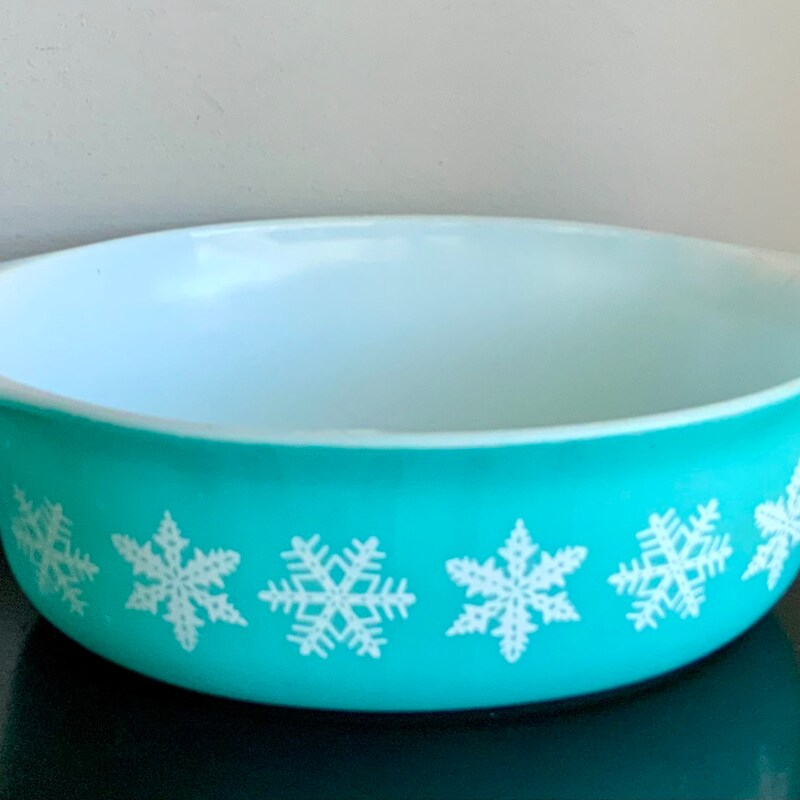 Pyrex Snowflake - Etsy