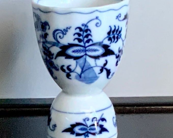 Blue Danube Double Egg Cup - Free Shipping!! - Etsy