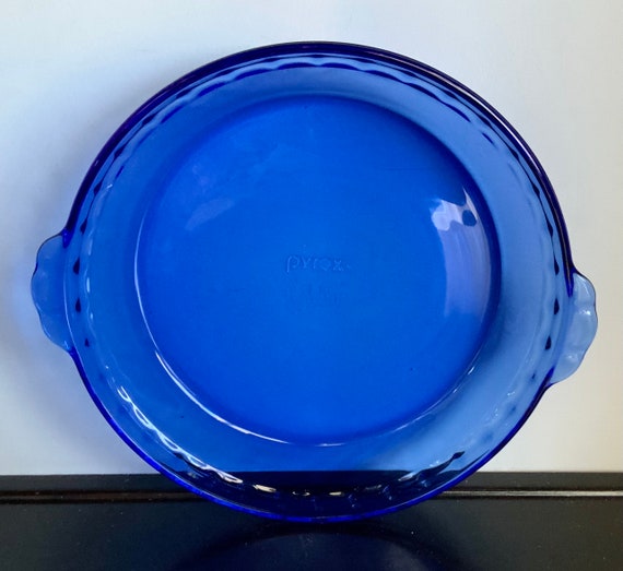 Vintage Pyrex Original Cobalt Blue 11 Pies Baking Dish Free - Etsy