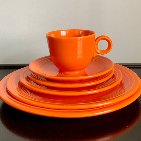 Fiestaware Dinner Plate - Etsy
