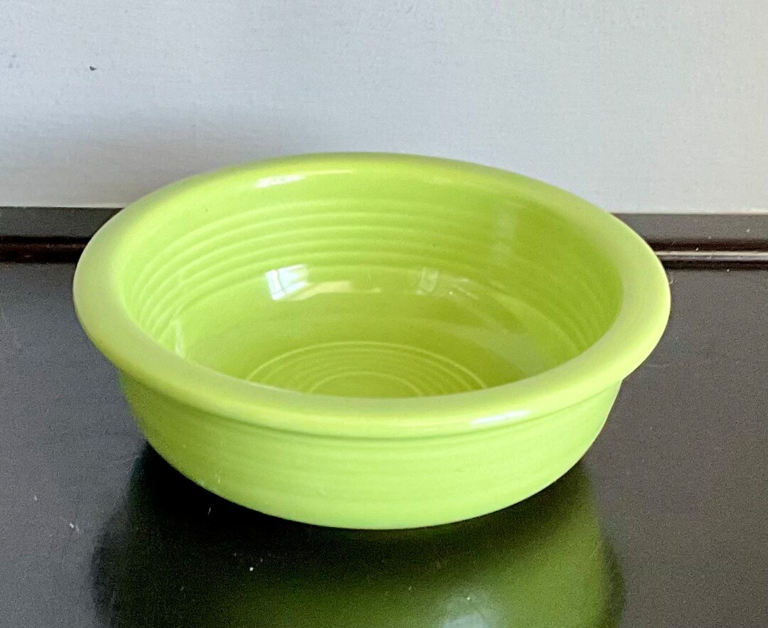 Vintage 4 3/8 Chartreuse Fiestaware Fruit Bowl Free Shipping - Etsy