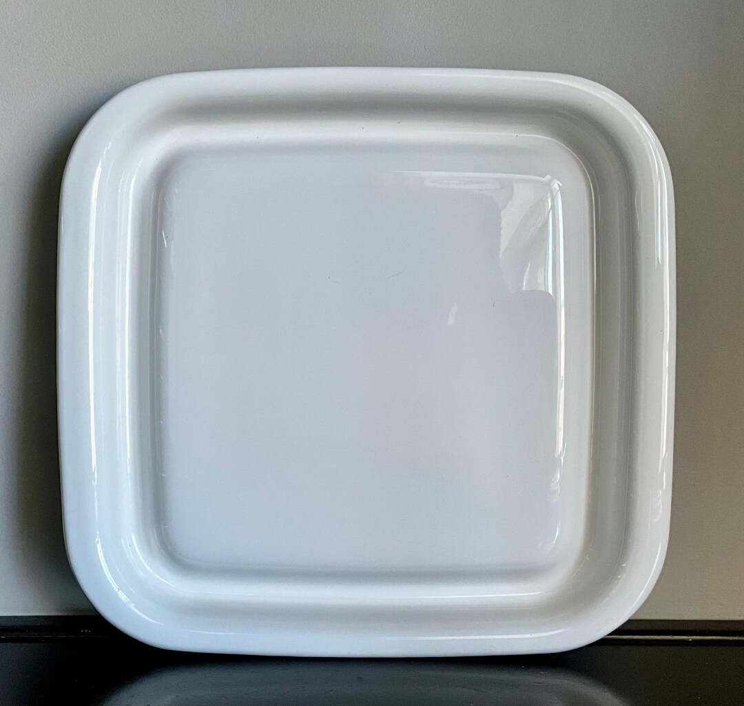 Corning Ware Microwave Browning Grill: 12" Square Stoneware (MW-2) - Etsy