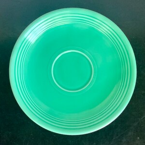 Rare Vintage Original Green Fiestaware Flat-bottom Cup & Matching ...