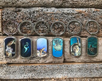 Sea Turtle Key Chain - Etsy