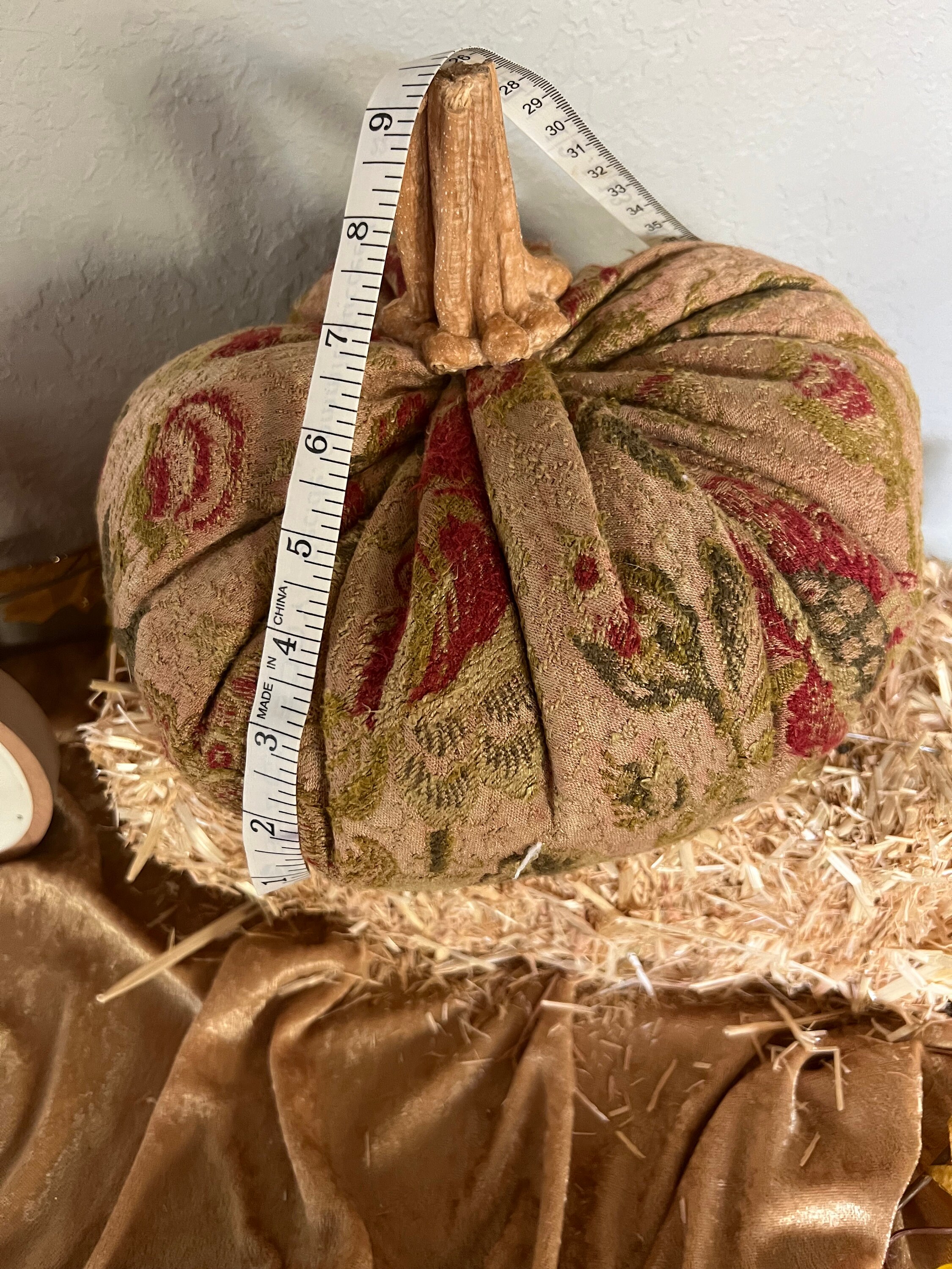 Vintage Carol Bolton Hicks Shabby Chic Pumpkins, Shabby Chic Decoration ...