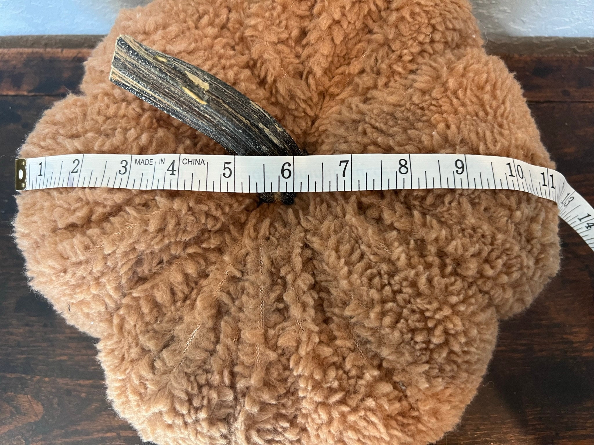 Grouping of 3 Fall Color Sherpa Pumpkins, Fall Sherpa Decor, Soft Fuzzy ...